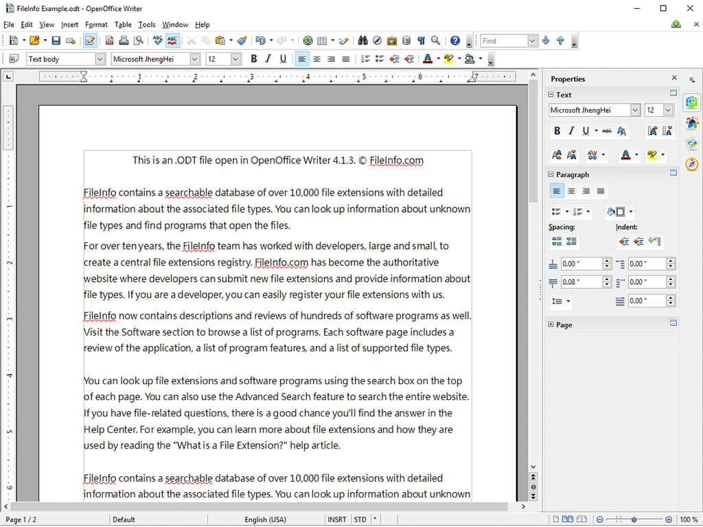 ODT Extensão de Arquivo | O que é um arquivo .ODT e como abri-lo